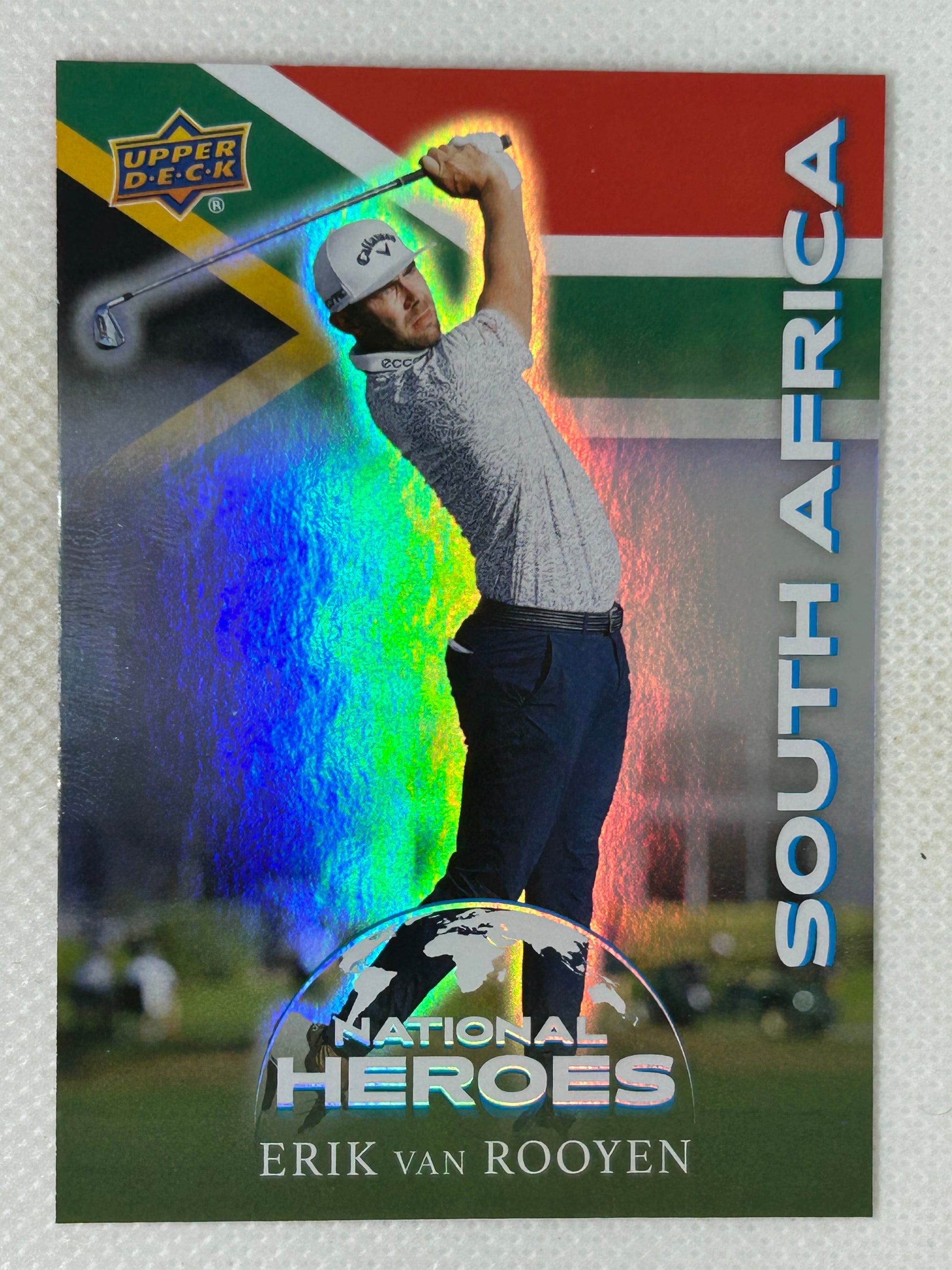 2026 Upper Deck Golf National Heroes South Africa Erik Van Rooyen #NH ...